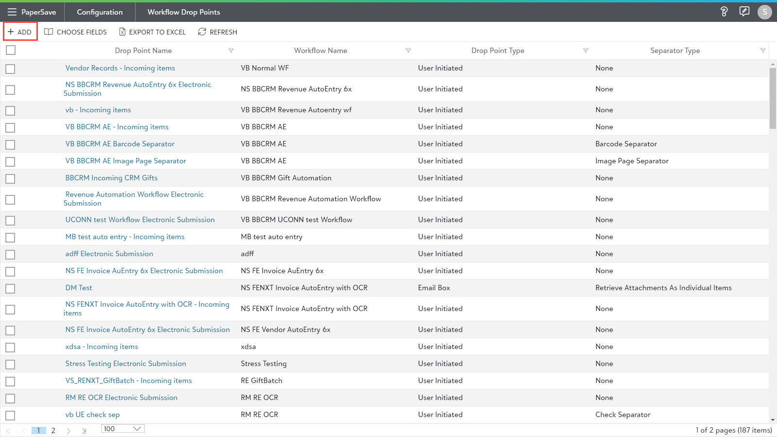 Creating an Email Type Drop point for Microsoft 365 or Outlook